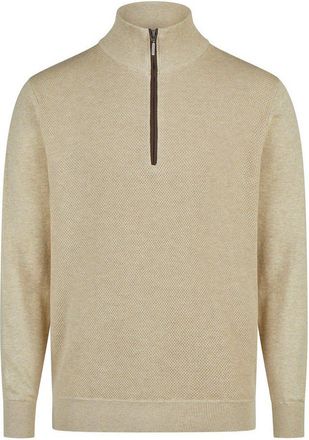 Redmond Strickpullover Basic (1-tlg) Troyer - Baumwolle - Atmungsaktiv