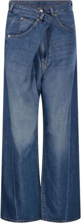 Darkpark Darkpark, Femme, Jeans, Bleu, Taille: W27 Ines Fold Over Tencel Denim