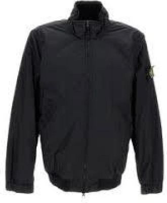 Stone Island Homme, Vestes, Noir, Taille: XL Bomber Jacket