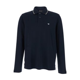 Emporio Armani Herren, Oberteile, Blau, LGr&ouml;&szlig;e