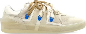 Lanvin Sneakers mit Kontrasteinsätzen - Nude