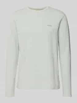 Boss Orange by Hugo Boss Regular Fit Langarmshirt aus Baumwoll-Mix Modell TEMPESTO