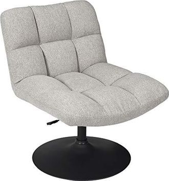 The Home Deco Factory Verstellbar für Wohnzimmer/Esszimmer, Holz, Grau HD7149 80x79.5-89.5x65 cm