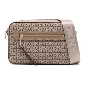 DKNY Casual Beige Crossbody Tasche - - Bags - Damen - Beige - ONE SIZE