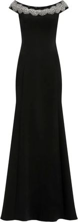 Jenny Packham robe longue Azalea - Noir