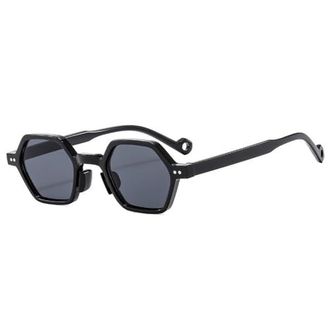 Generic Lunettes De Soleil D&eacute;coratives For Hommes Et Femmes, Monture Fine, Id&eacute;ales For Les Vacances Le Shopping(Black)