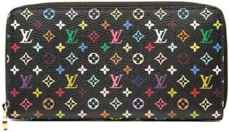 Louis Vuitton Portefeuille zipp&eacute; Pre-owned - Femme - Pre-owned - Noir - Taille: ONE Size