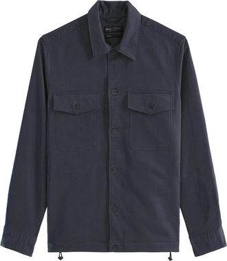 Marc O'Polo Overshirt aus Bio-Baumwolle und Stretch, Regular Fit in