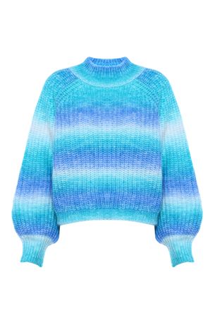 Mymo Zur Seite fahren Damen Blau Mehrfarbig