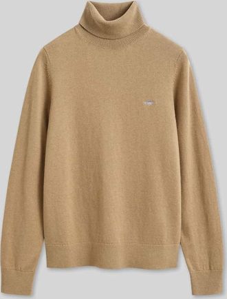 GANT Regular Fit Rollkragenpullover aus Woll-Mix