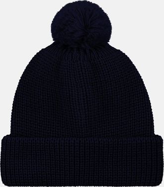 Hanseheld Pudelm&uuml;tze Marine Blau Hanseheld Bommelm&uuml;tze