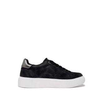 Blauer Femme, Chaussures, Noir, Taille: 39 EU Shimmer PU Nubuk Baskets