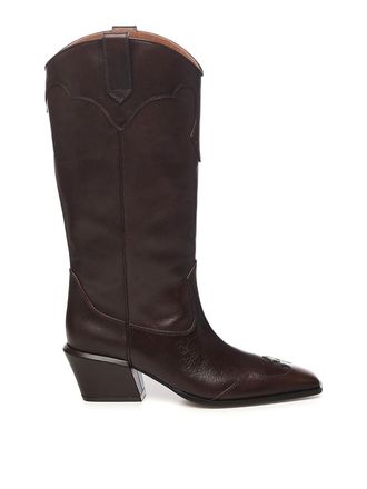 PARIS TEXAS Bottes - Marron Fonc&eacute;