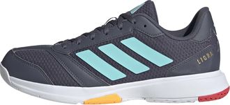 adidas Adidas Herren Ligra 8 Mens Indoor Shoes, Aurora Onix/Flash Aqua/semi Lucid red, 37 1/3 EU