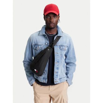 Tommy Jeans Rucksack Tommy Jeans Tjm Ess Daily Sling Bag AM0AM13391 Schwarz