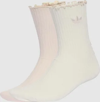 adidas Chaussettes Main Originals x2 Offwhite/Wonder Quartz