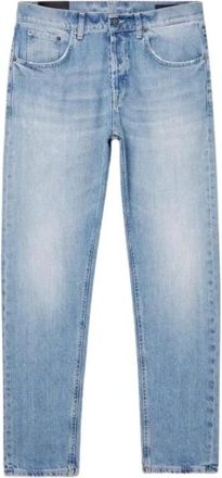 Dondup Homme, Jeans, Bleu, Taille: W35 Jeans Dian cinq poches carrot slim fit taille basse