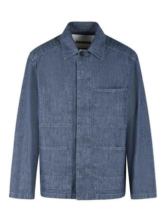 Jil Sander Veste Casual - Bleu