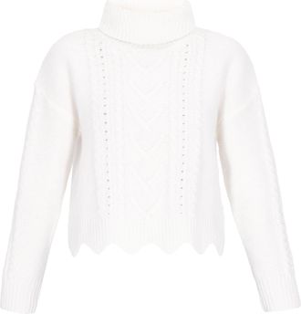 Mymo Pullover Frauen cremefarben