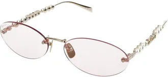 Gucci Womens Sunglasses Gucci Gg1922s 004 Gold Pink 62-17-140 Metal