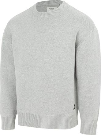 Firetrap Sweatshirt f&uuml;r Herren, Rundhalsausschnitt, Baumwolle (Hellgrau)