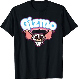 Gremlins T-Shirt Gizmo Cartoon Schwarz S EU 38/40 Unisex Erwachsene, Kinder