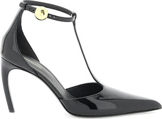 Ferragamo Femme, Chaussures, Noir, Taille: 39 1/2 EU Escarpins D&eacute;collet&eacute;