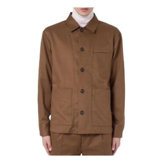 Paolo Pecora Stylische Jacke - - Jackets - Herren - Beige - XL