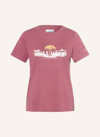 Columbia T-Shirt Rolling Bend rot