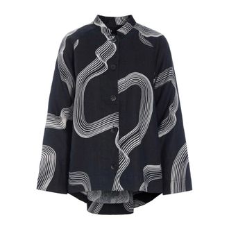 Bitte Kai Rand Femme, Blouses et Chemises, Noir, Taille: 36 FR Hikazu Jacket