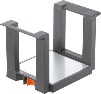 Blum AMBIA-LINE Tellerhalter | verstell- & herausnehmbar | sicheres, &uuml;bersichtliches Verstauen & einfacher Transport von bis zu 12 Tellern | rutschfest & r