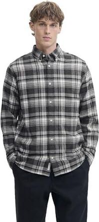 Jack & Jones Jprblubarkley Chemise en Flanelle pour Homme Taille M Gris Anthracite Taille M, Gris Anthracite., M