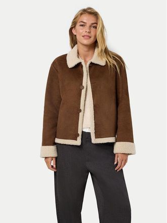Noisy May Fellmantel Dila 27031453 Braun Regular Fit