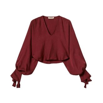 Twinset Blouses - Femme - Blouses et Chemises - Rouge - Taille: 42 FR