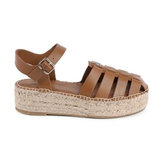 Tommy Hilfiger Femme, Chaussures, Brun, Taille: 39 EU Sandales Espadrilles Compens&eacute;es