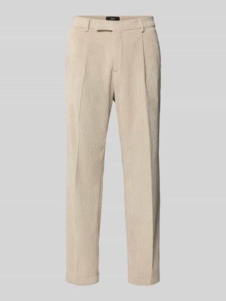 Cinque Straight Fit Cordhose aus elastischem Material-Mix