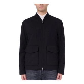 Paolo Pecora Stylische Strickware - - Jackets - Herren - Schwarzk - M