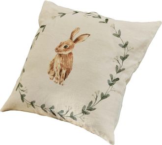 Loberon Kissenh&uuml;lle Fuzzletop, Creme