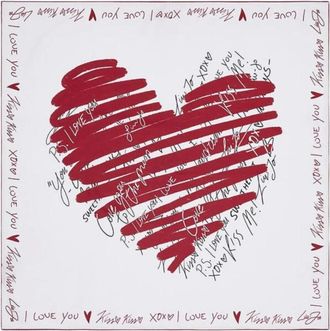 Liu Jo Femme, Accessoires, Rouge, Taille: ONE Size Foulard