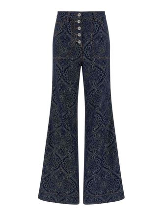 Etro Jean Bootcut - Bleu