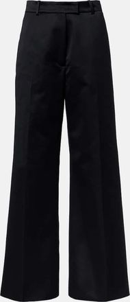 Frankie Shop Weite Hose Brickell aus Satin
