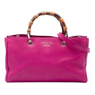 Gucci Pre-owned Cuir sacs-gucci - Femme - Pre-owned - Rose - Taille: ONE Size