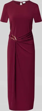 Vila Midikleid mit Zierschnalle Modell Justine