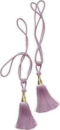Jotex Jotex ELEGANT Raffhalter mit Quasten, 2 St. Lila