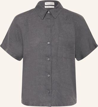 Marc O'Polo Marc Opolo Hemdbluse Aus Leinen grau