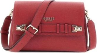 Guess Femme, Sacs, Rouge, Taille: ONE Size Gregoria Flap Crossbody