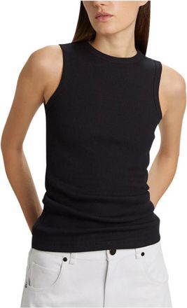 PDR Phisique Du Role Femme, Tops, Noir, Taille: 38 FR Ribbed Top Tank