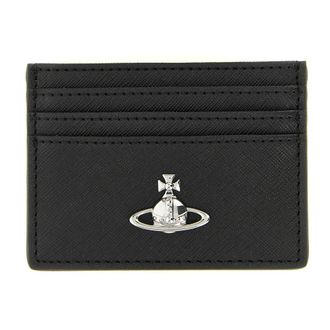 Vivienne Westwood Femme, Accessoires, Noir, Taille: ONE Size Porte-cartes Plat