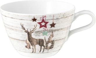 SELTMANN WEIDEN 2 x Milchkaffeetasse 0,37 l Life Christmas