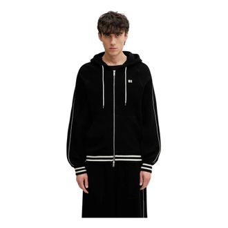 Wales Bonner Prince Zip-up Hoodie - - Sweatshirts & Hoodies - Herren - Schwarzk - L